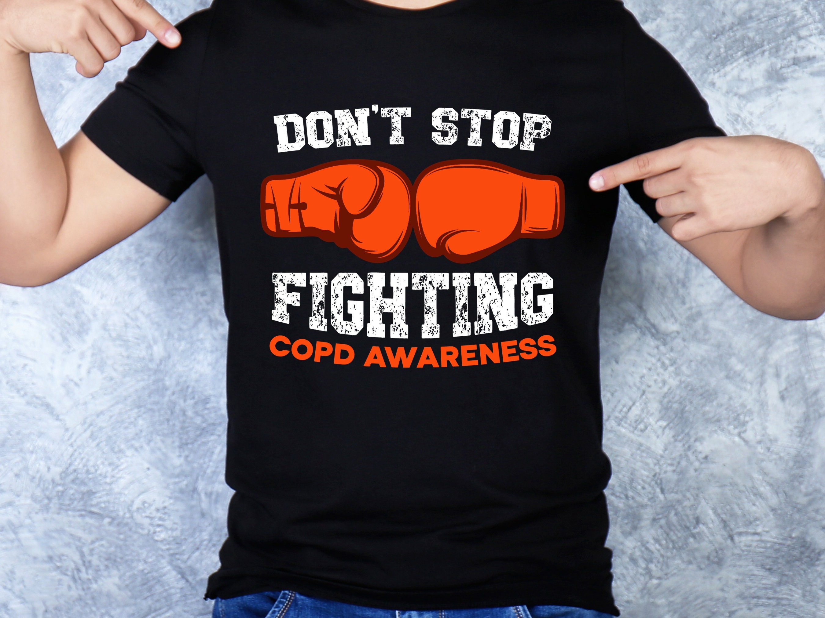 COPD Awareness Svg Png Don't Stop Fighting COPD Shirt - Etsy