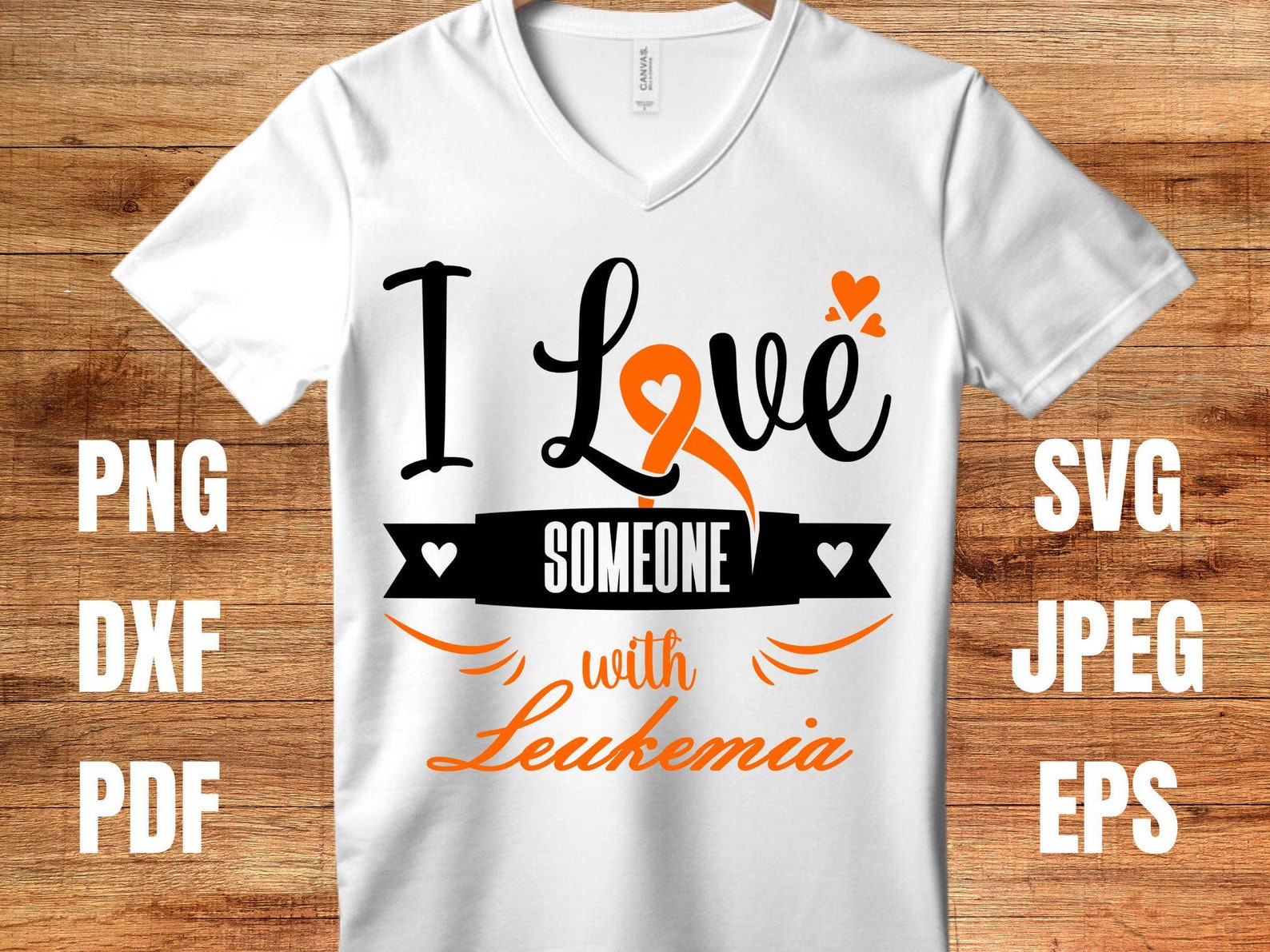 Leukemia Awareness Svg Png, I Love Someone With Leukemia, Cricut ...