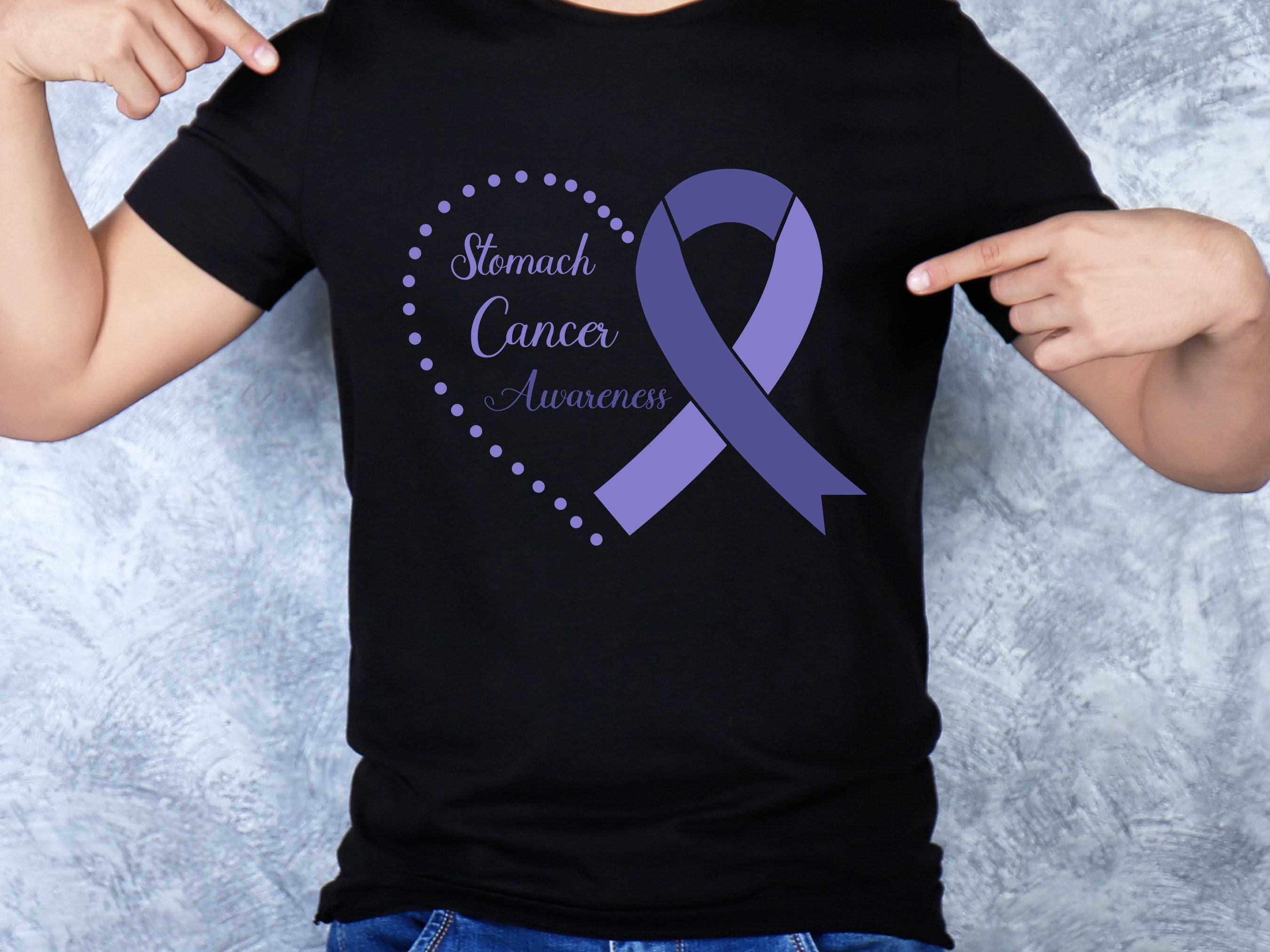 Stomach Cancer Awareness Svg Png, Stomach Cancer Ribbon, Cricut ...