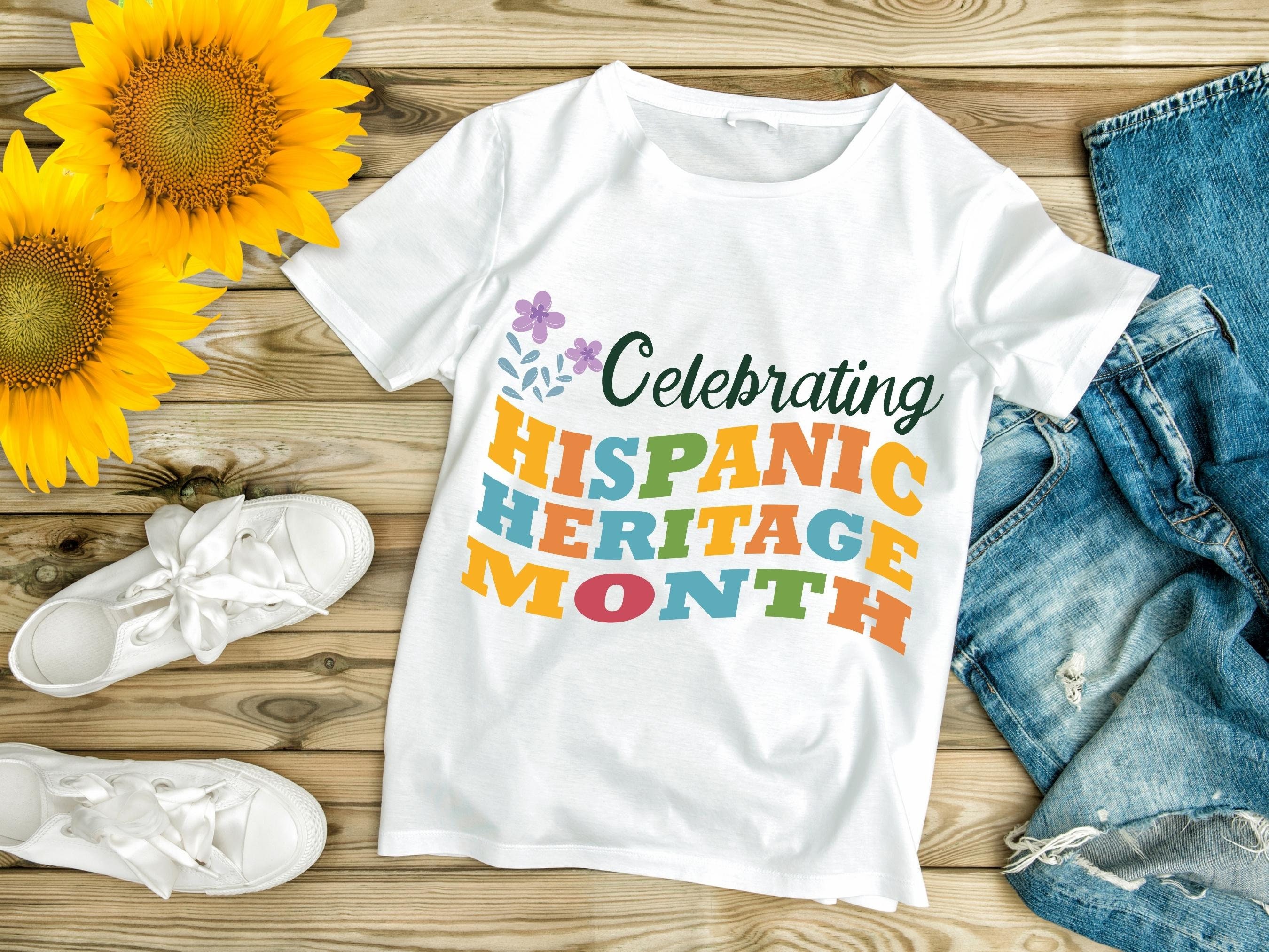 Hispanic Heritage Month Svg Png, Celebrating Hispanic Heritage Month ...