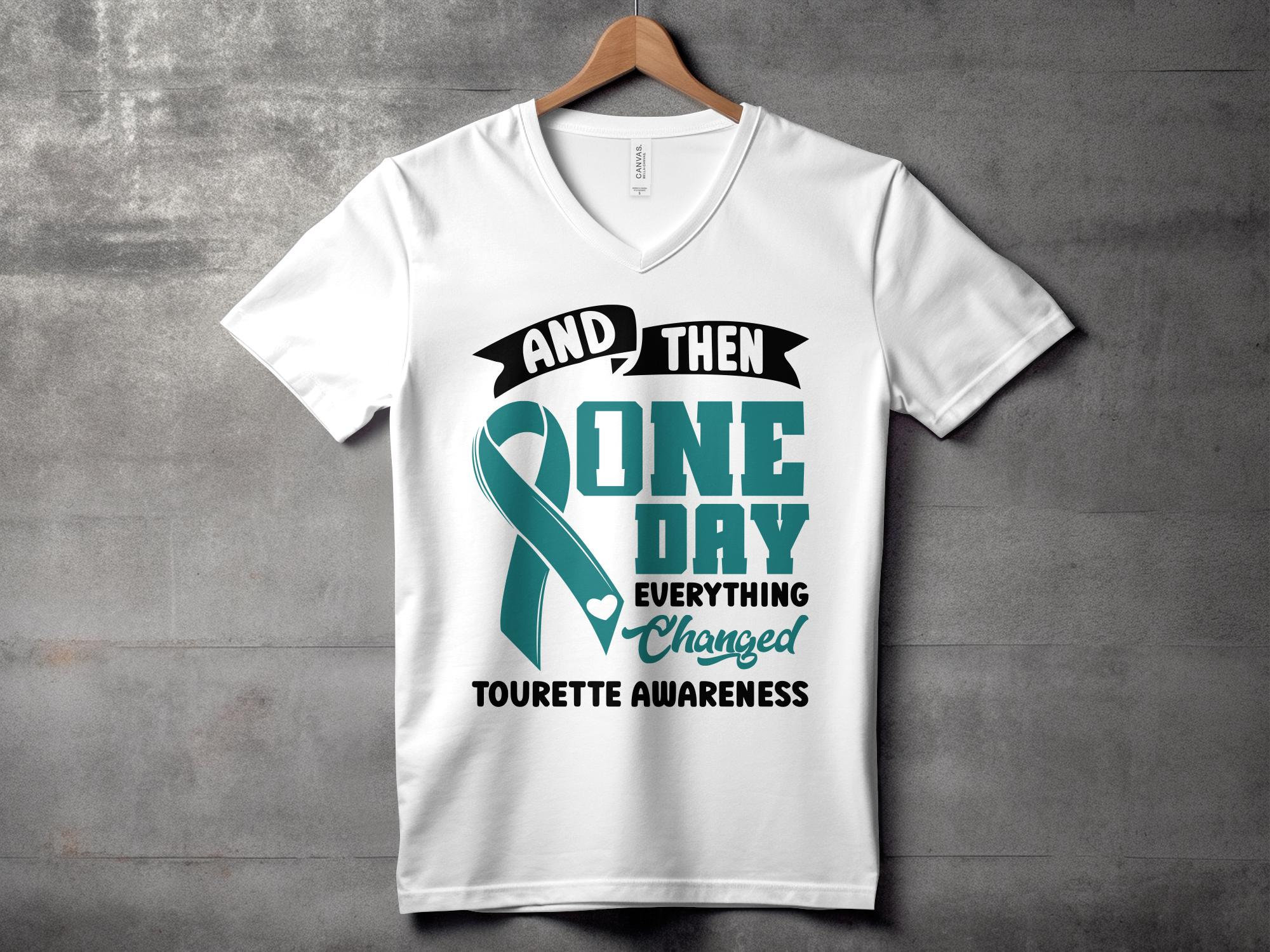 Tourette Syndrome Awareness Svg Png, and Then One Day Everything ...
