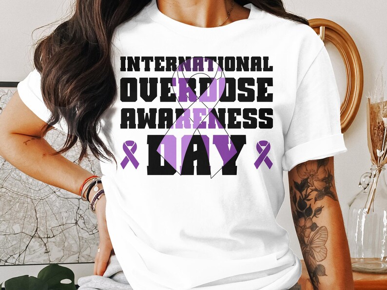 Overdose Awareness Svg Png, International Overdose Awareness Day ...