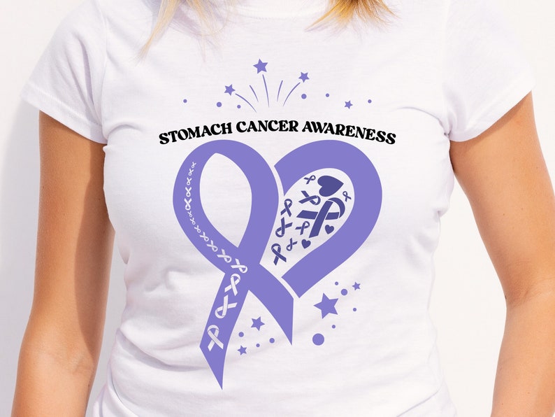 Stomach Cancer Awareness Svg Png, Cricut Sublimation Design, Stomach ...