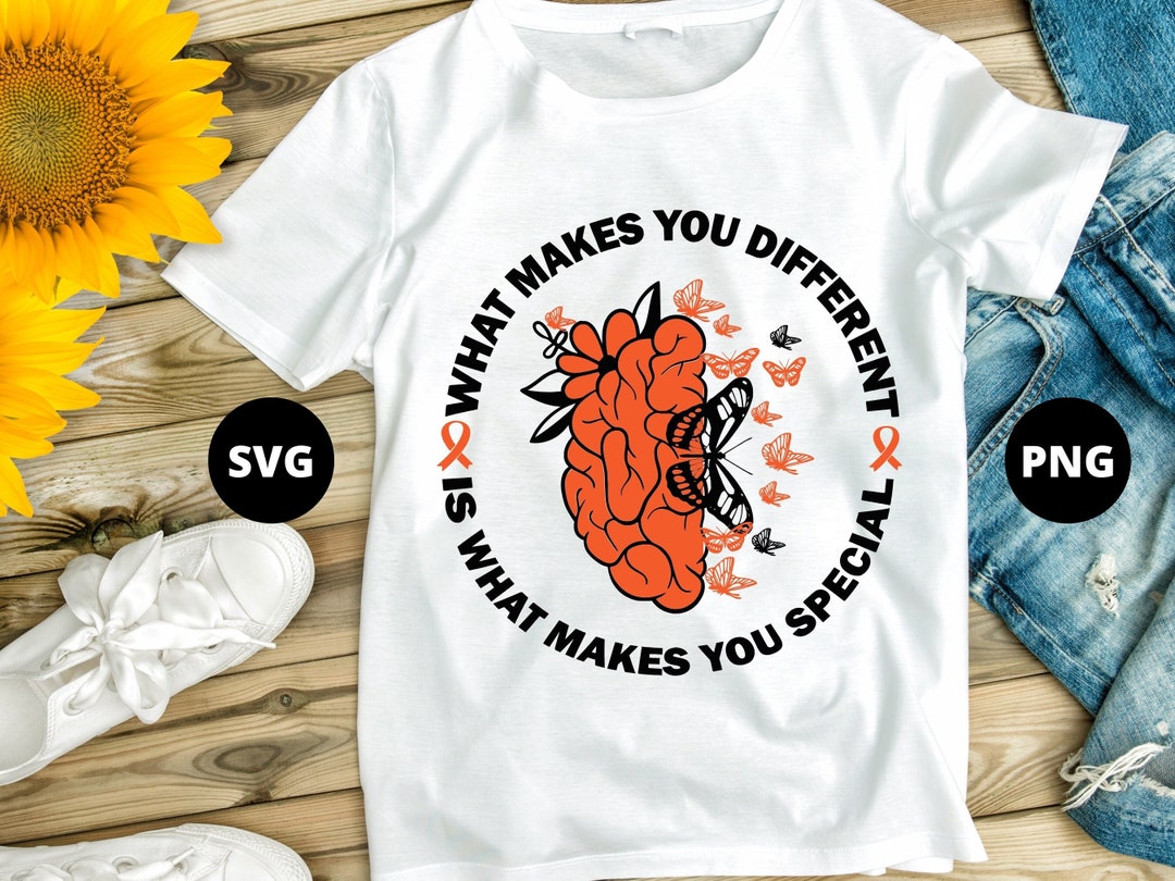 ADHD Awareness Svg Png, What Makes You Different Svg Png, ADHD Warrior ...
