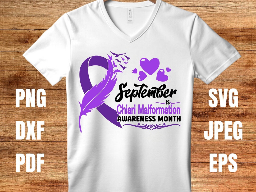 Chiari Malformation Svg Png, Chiari Malformation Month, Cricut ...