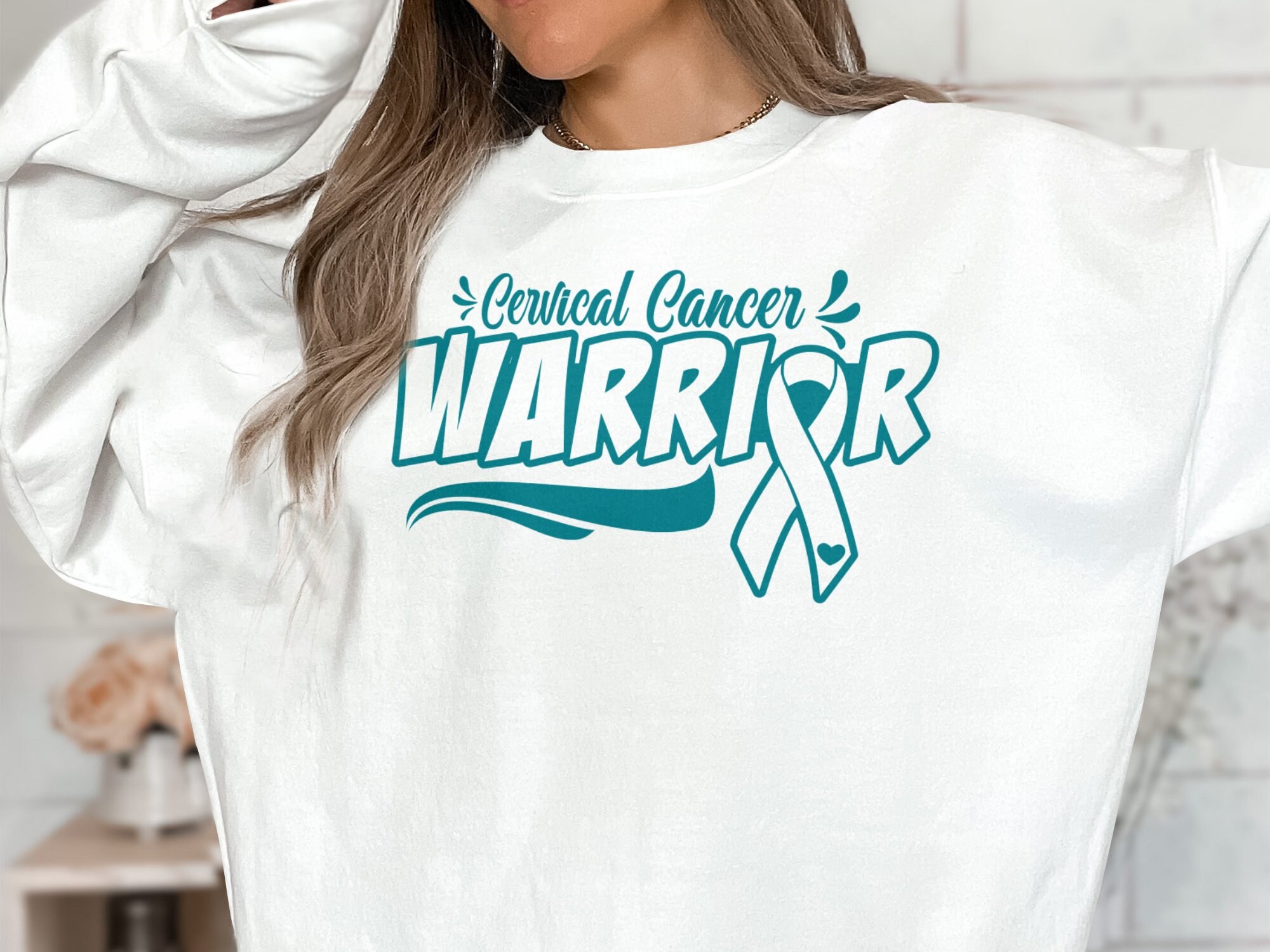 Cervical Cancer Awareness Svg Png, Cervical Cancer Warrior, Cervical ...