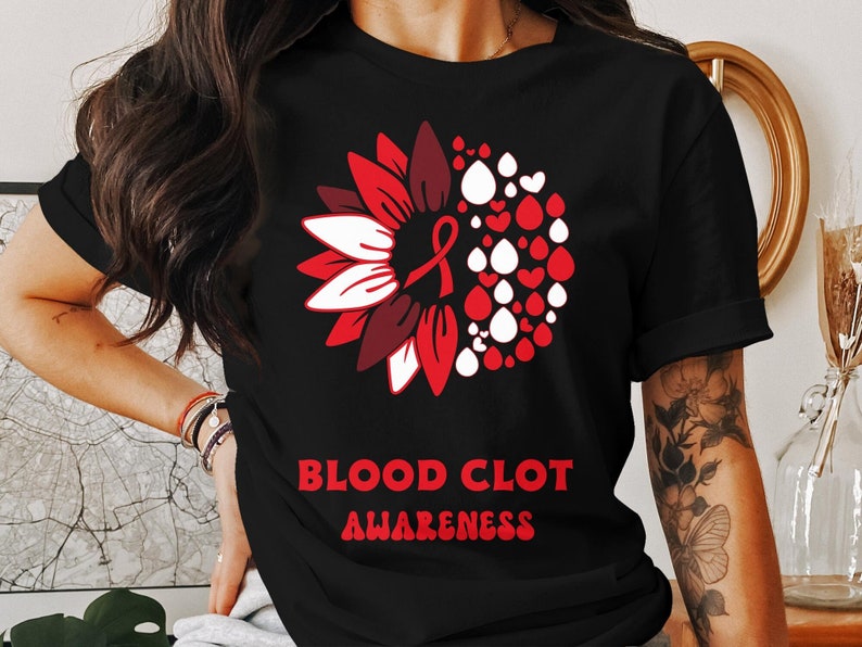 Blood Clot Awareness Svg Png, Blood Clot Awareness, Cricut Sublimation ...