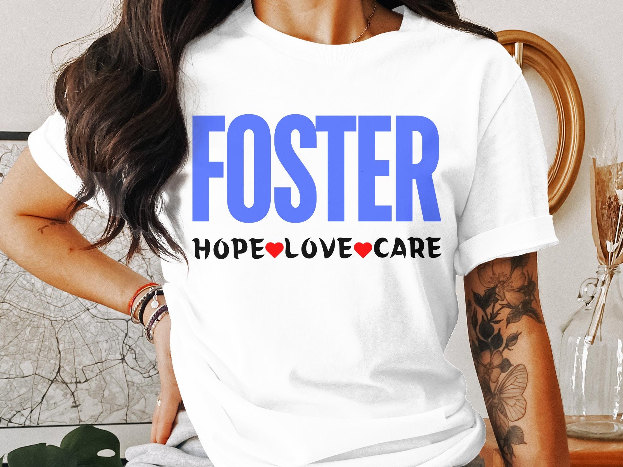 Foster Care Awareness Svg Png, Foster Care, Cricut Sublimation Design ...
