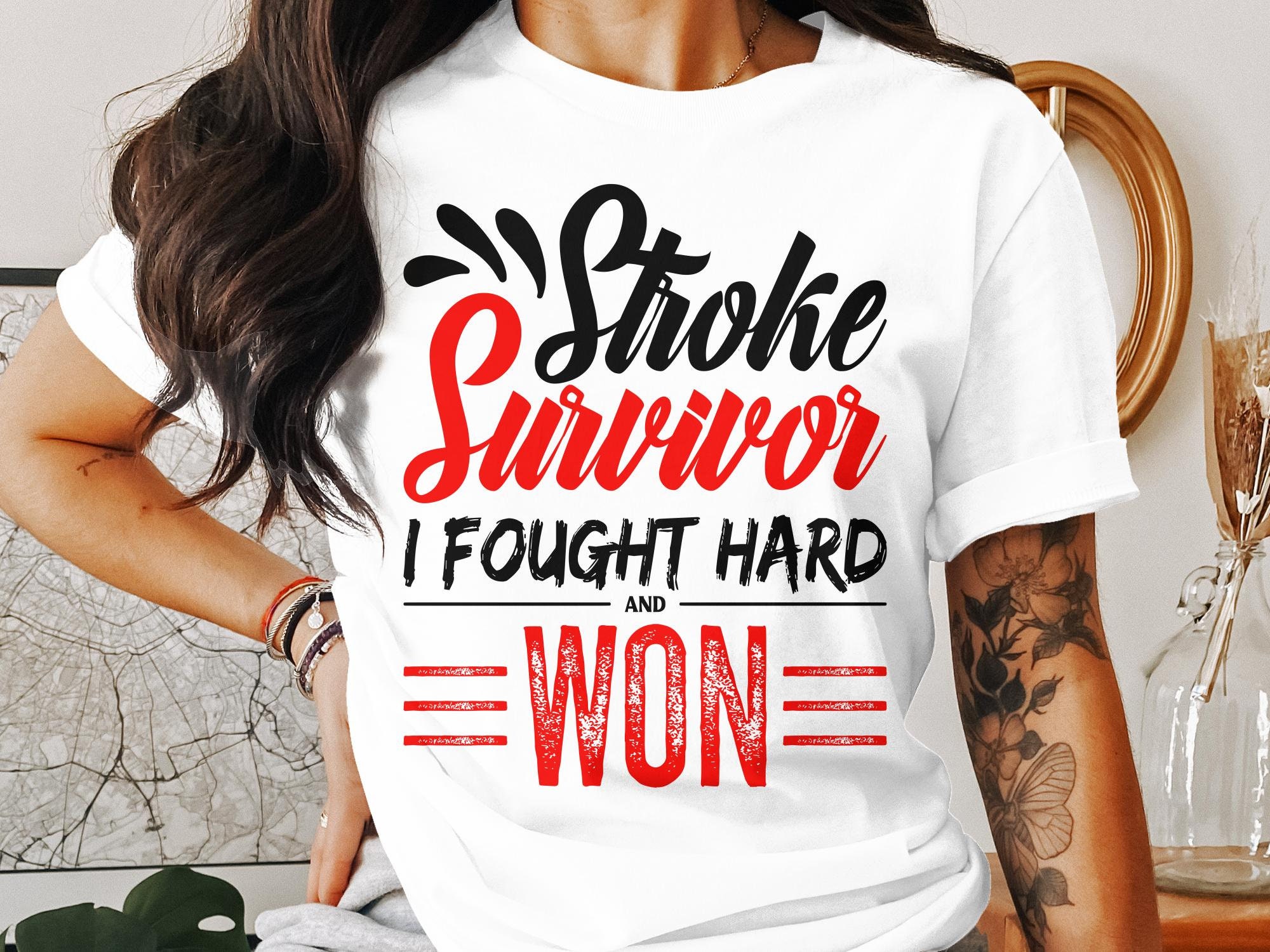 Stroke Awareness Svg Png, Stroke Survivor, Cricut Sublimation Design ...
