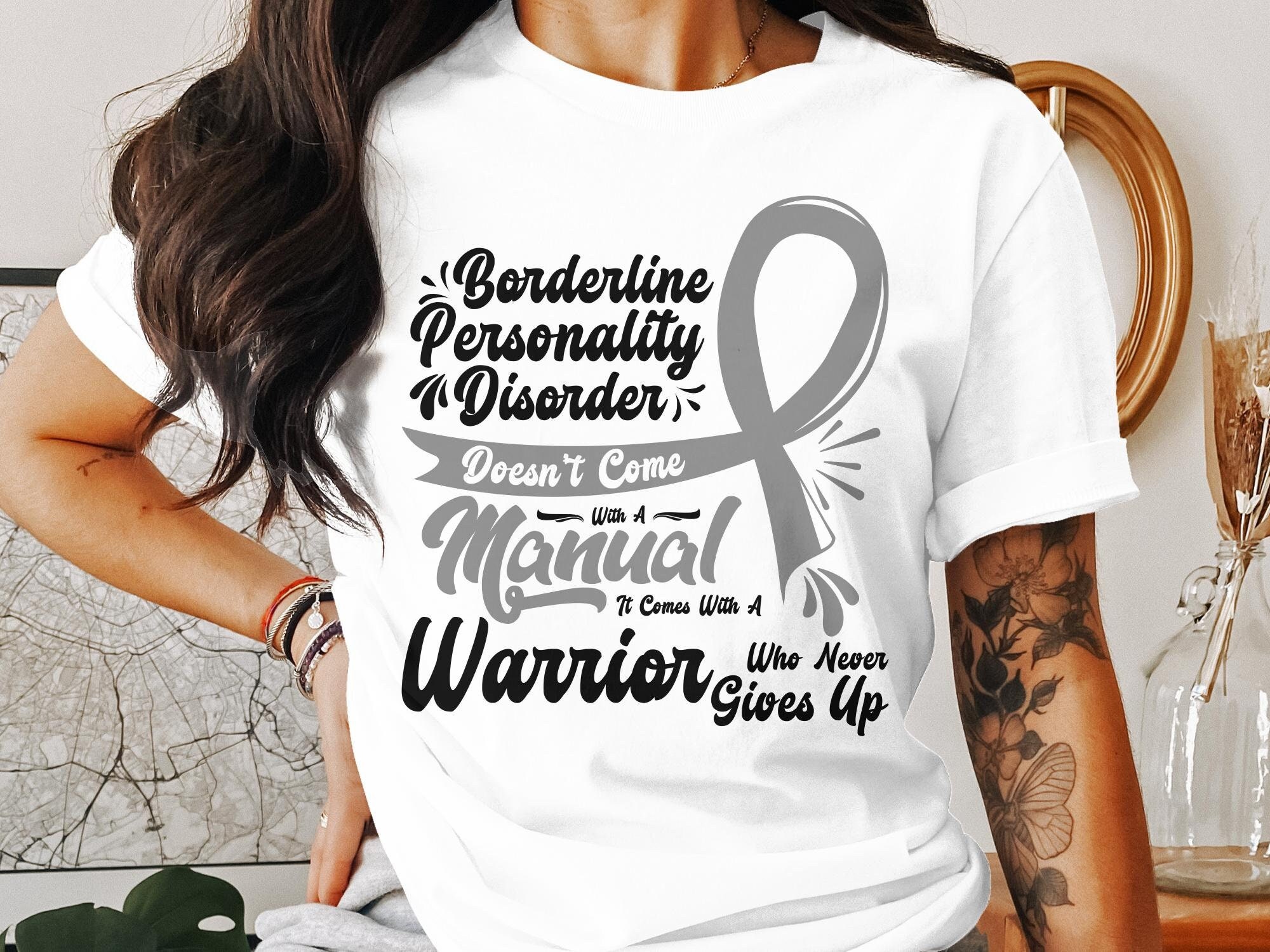 Borderline Personality Disorder Awareness Svg Png, BPD Comes With A ...