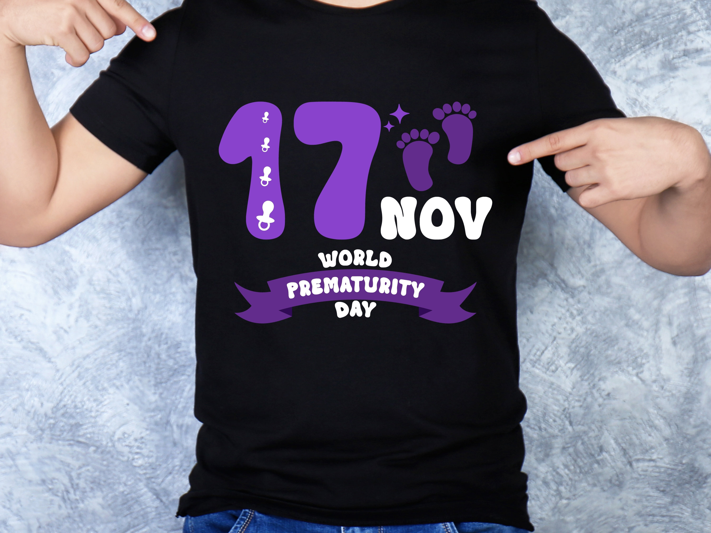 Prematurity Awareness Svg Png, 17th Nov World Prematurity Day ...