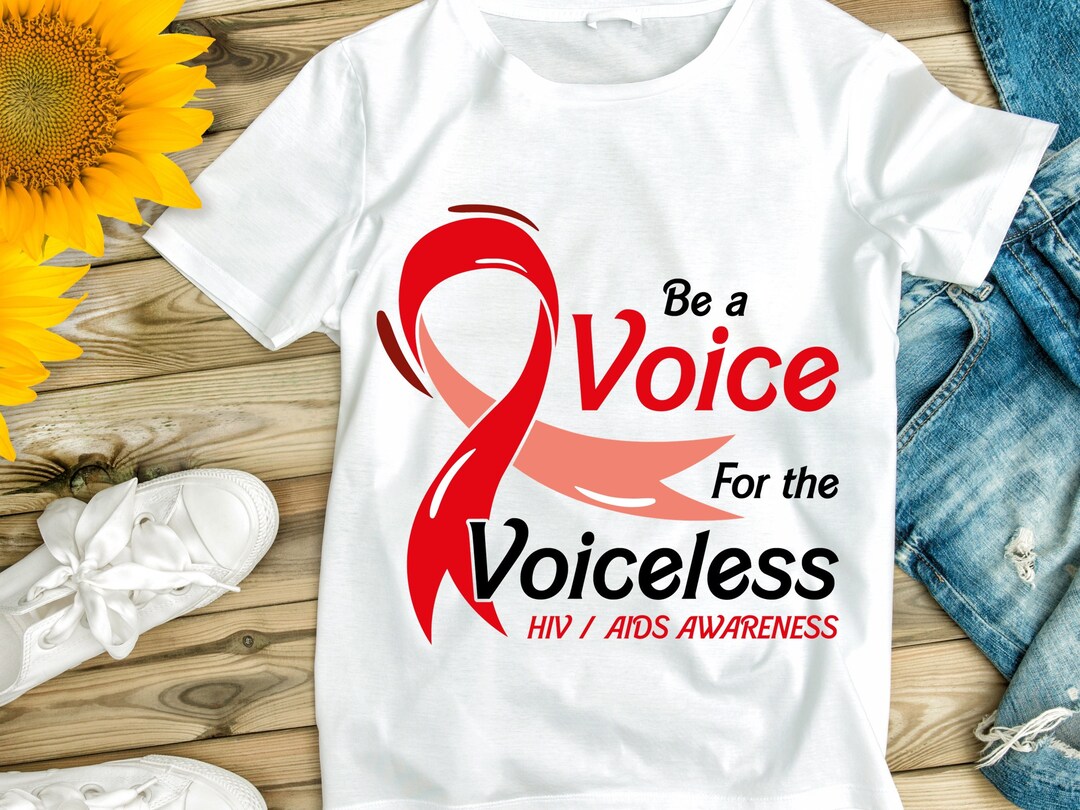 HIV AIDS Awareness Svg Png Cricut Sublimation Design Svg HIV - Etsy