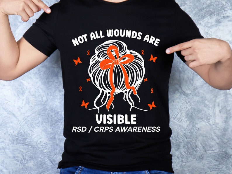 CRPS Awareness Svg Png, Not All Wounds Are Visible, CRPS Awareness ...