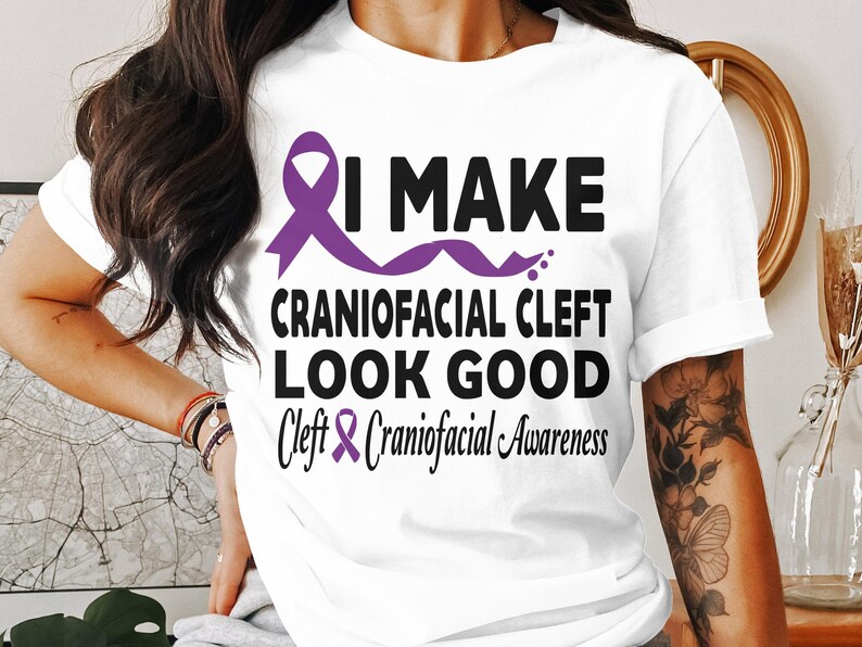 Cleft Craniofacial Awareness Svg Png, I Make Craniofacial Cleft Look ...