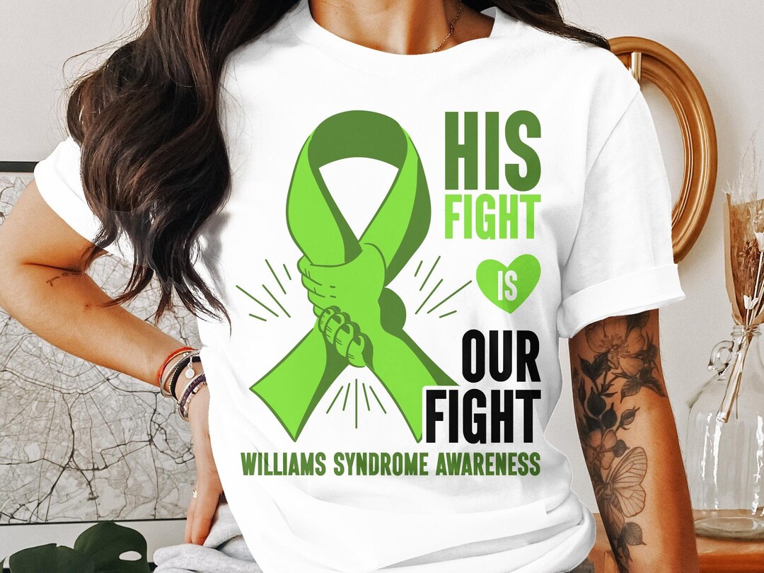 Williams Syndrome Awareness Svg Png, His Fight is Our Fight, Cricut ...