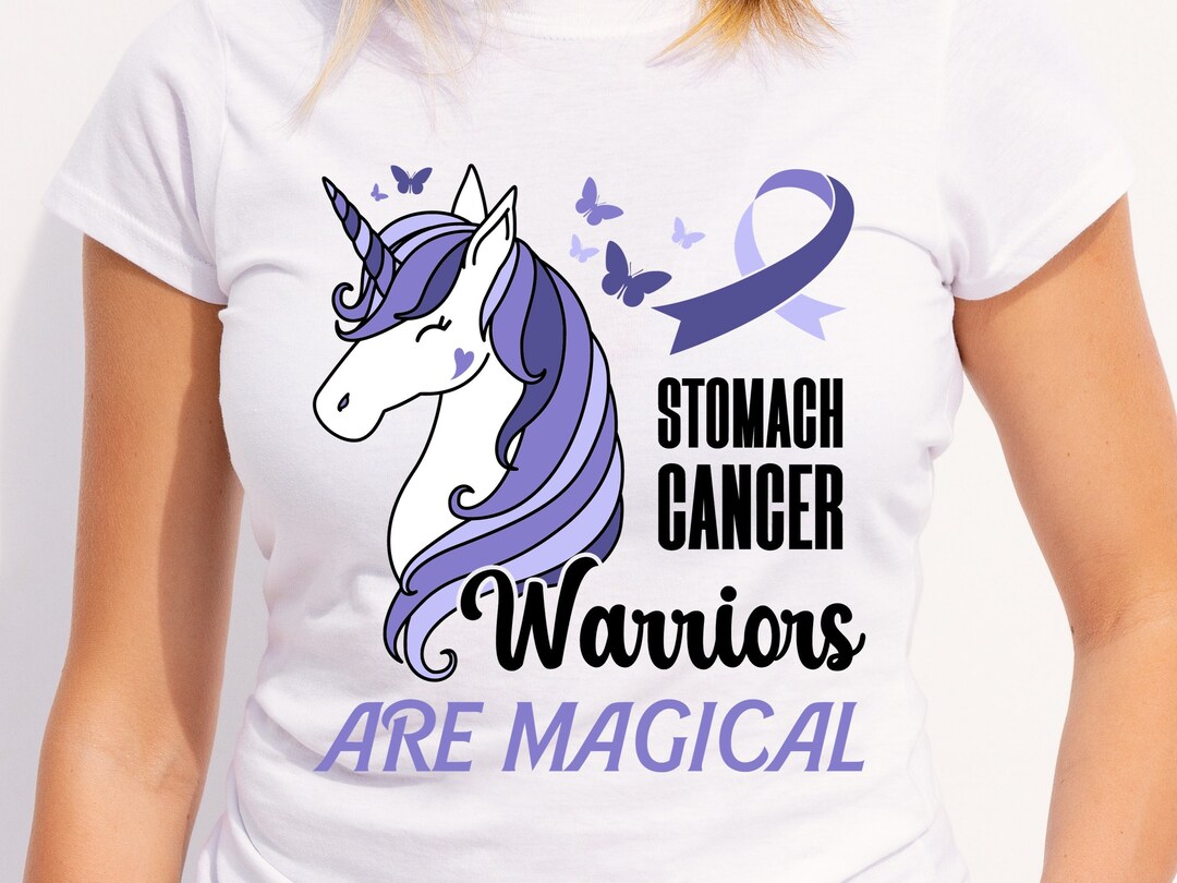 Stomach Cancer Awareness Svg Png, Stomach Cancer Warriors Are Magical ...