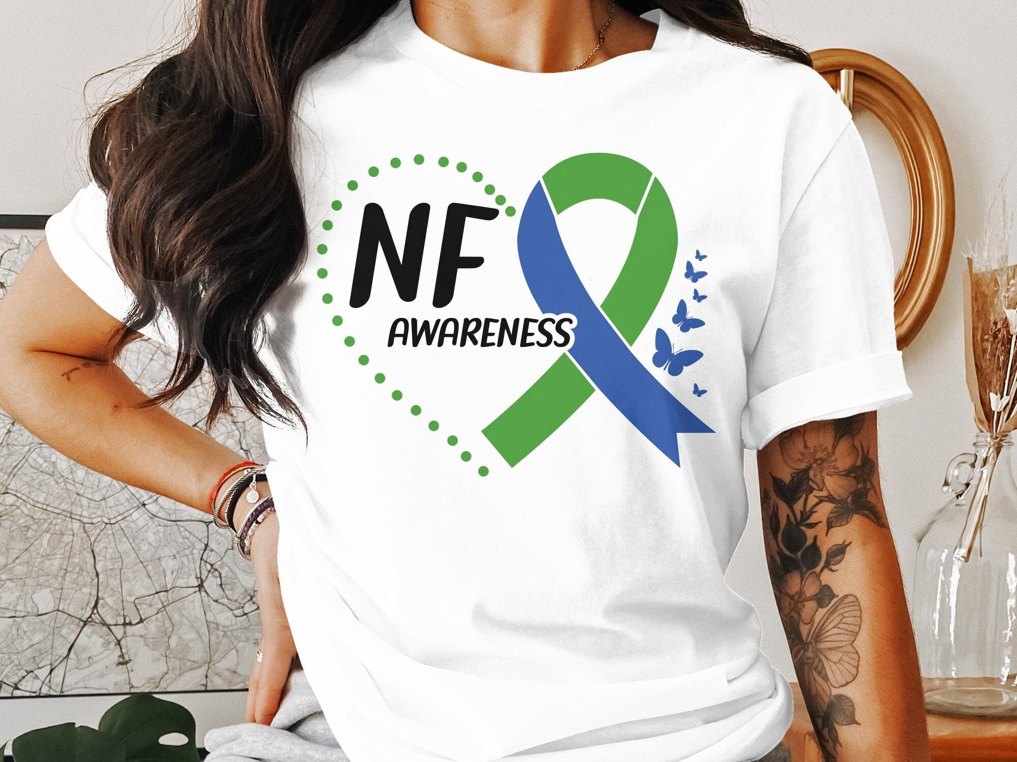 Neurofibromatosis Awareness Svg Png, NF Ribbon, Cricut Sublimation ...