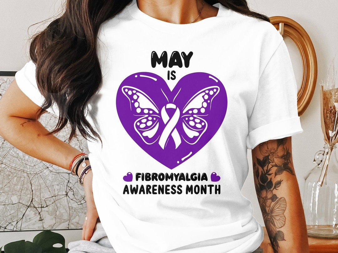 Fibromyalgia Awareness Svg Png, May is Fibromyalgia Awareness Month ...