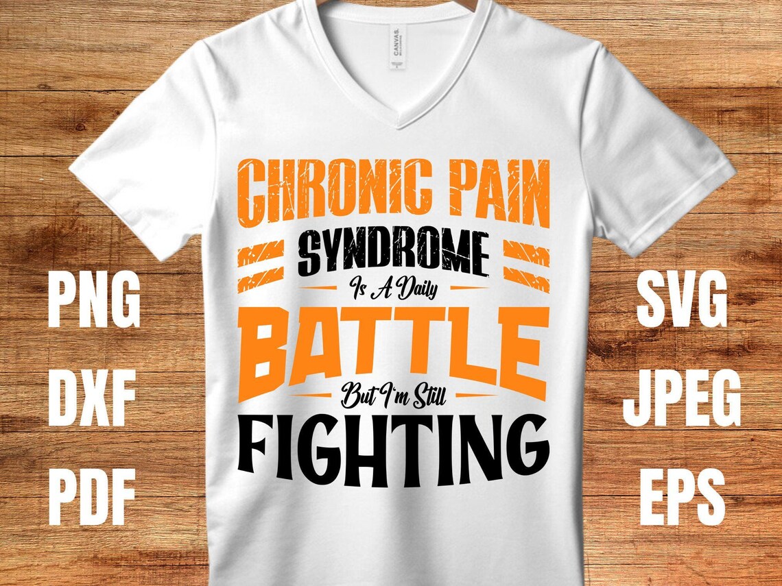 CRPS Awareness Svg Png, Chronic Pain Syndrome, Cricut Sublimation ...
