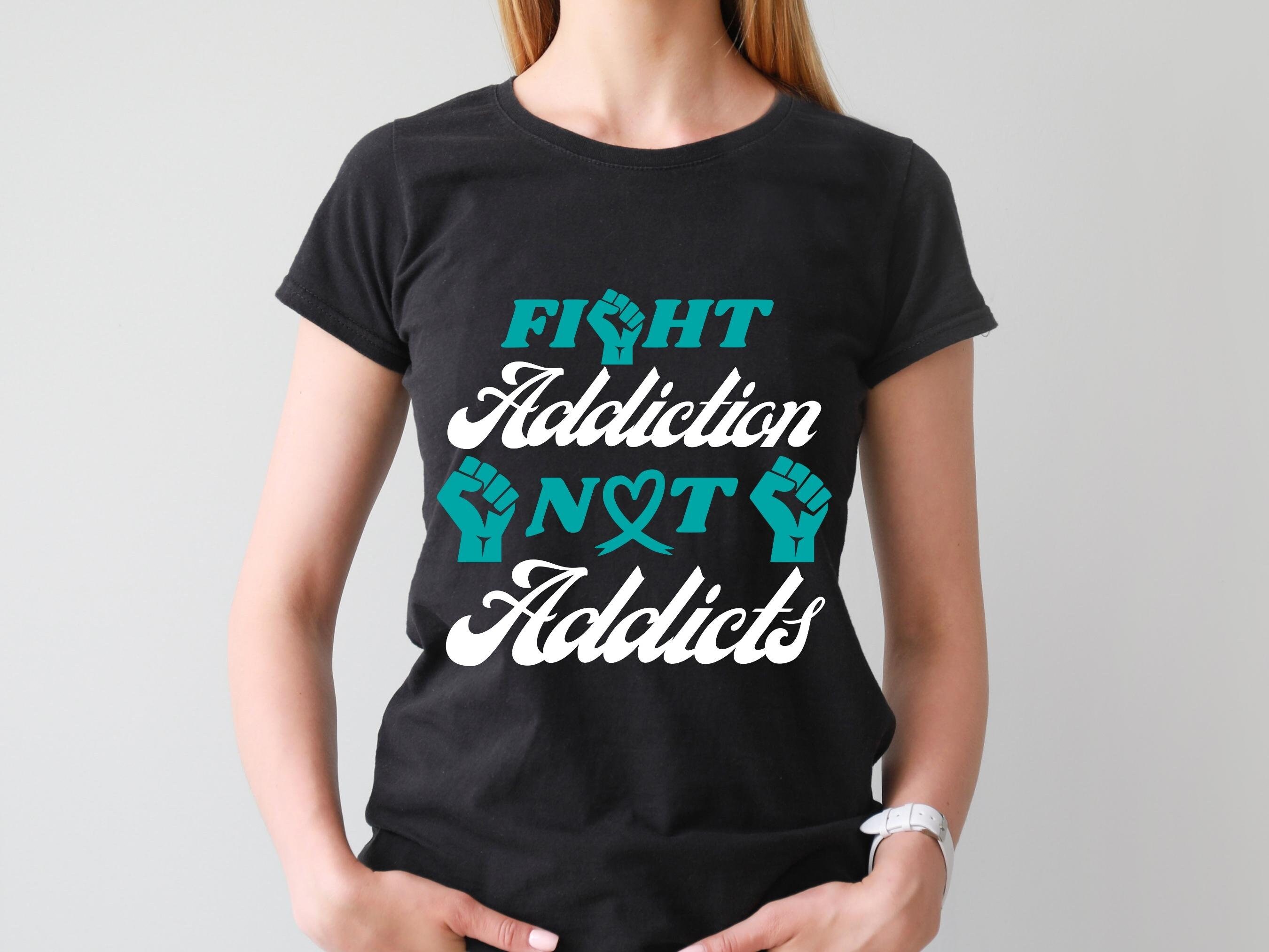 Addiction Recovery Awareness Png Svg Fight Addiction Svg - Etsy