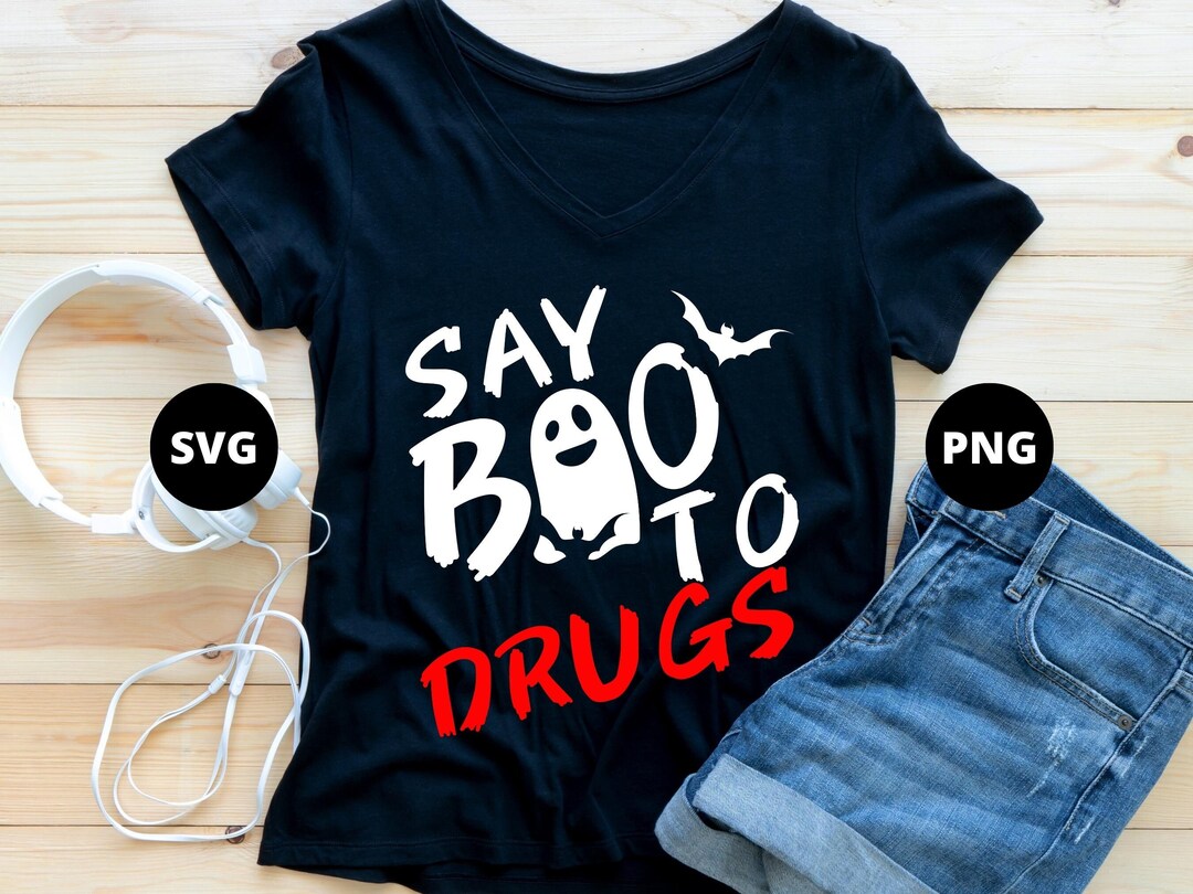 Red Ribbon Week Svg Png, Say Boo to Drugs, Proud to Be Drug Free ...
