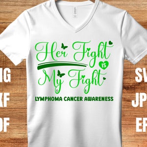 Lymphoma Cancer Awareness Svg Png, His Fight is My Fight, Cricut ...