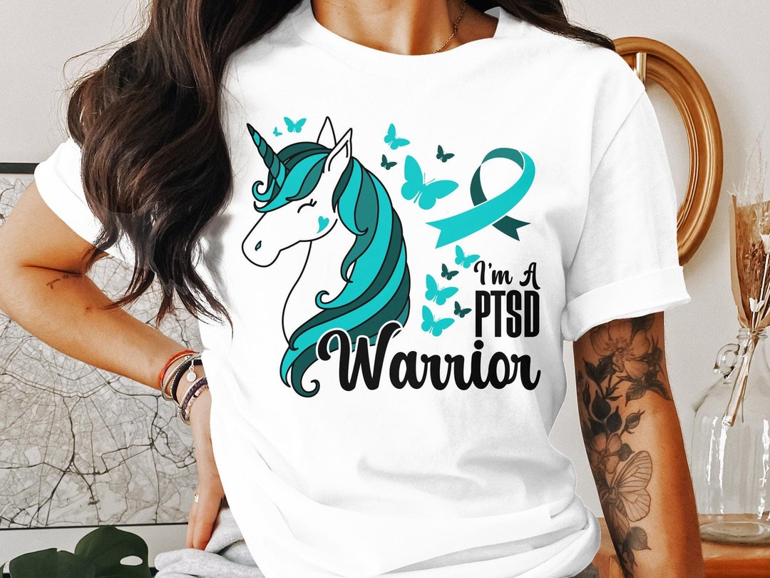 PTSD Awareness Svg Png, I'm A PTSD Warrior, Cricut Sublimation Design ...