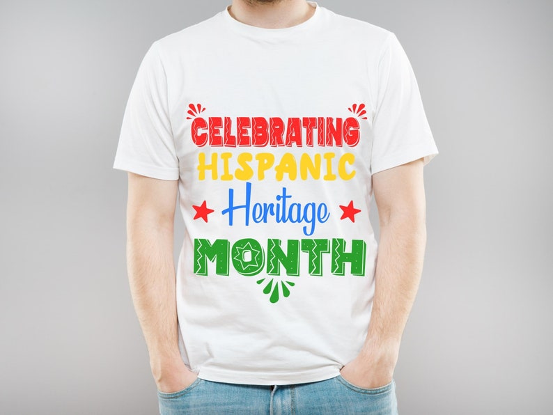 Hispanic Heritage Month Svg Png, Celebrating Hispanic Heritage Month ...