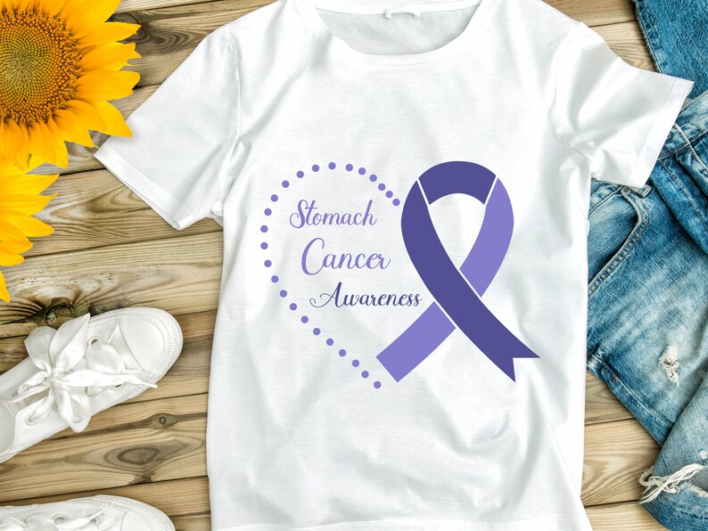 Stomach Cancer Awareness Svg Png, Stomach Cancer Ribbon, Cricut ...