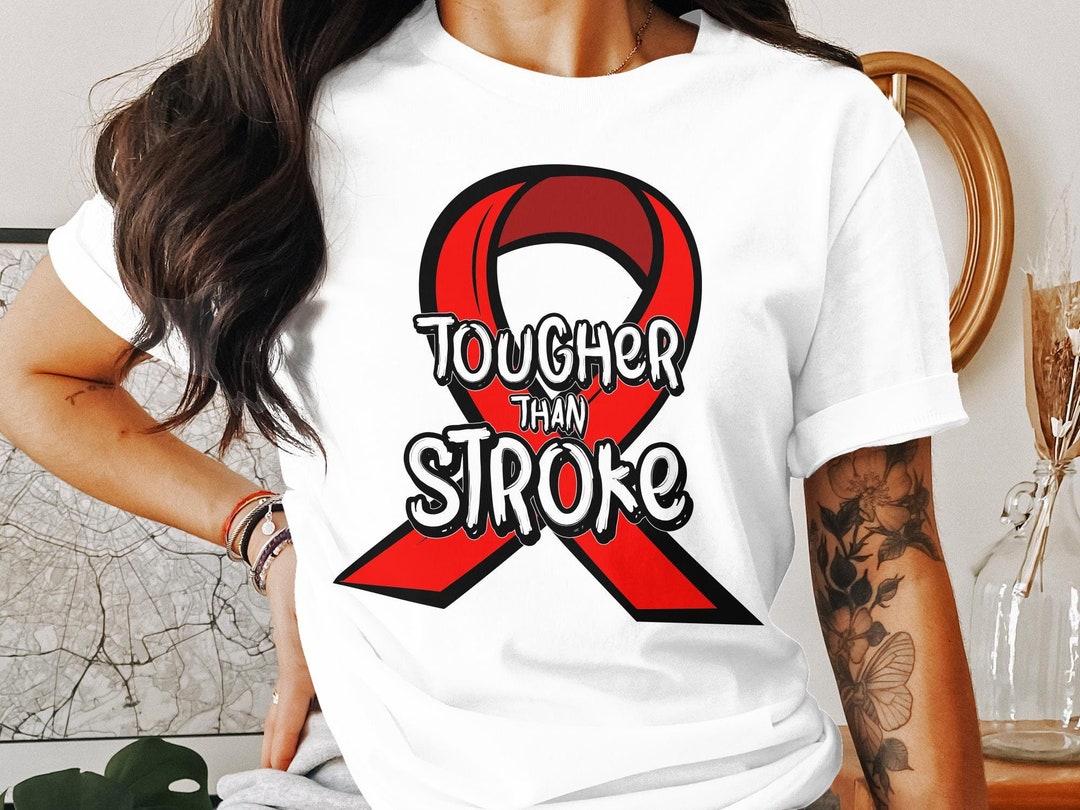Stroke Awareness Svg Png, Tougher Than Stroke, Cricut Sublimation ...