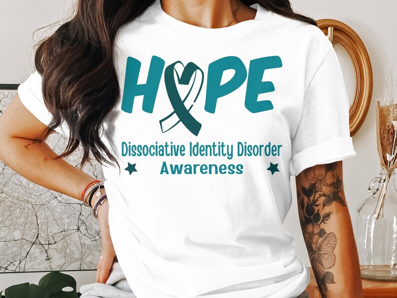 Dissociative Identity Disorder Svg Png, Hope for A Cure, Cricut ...