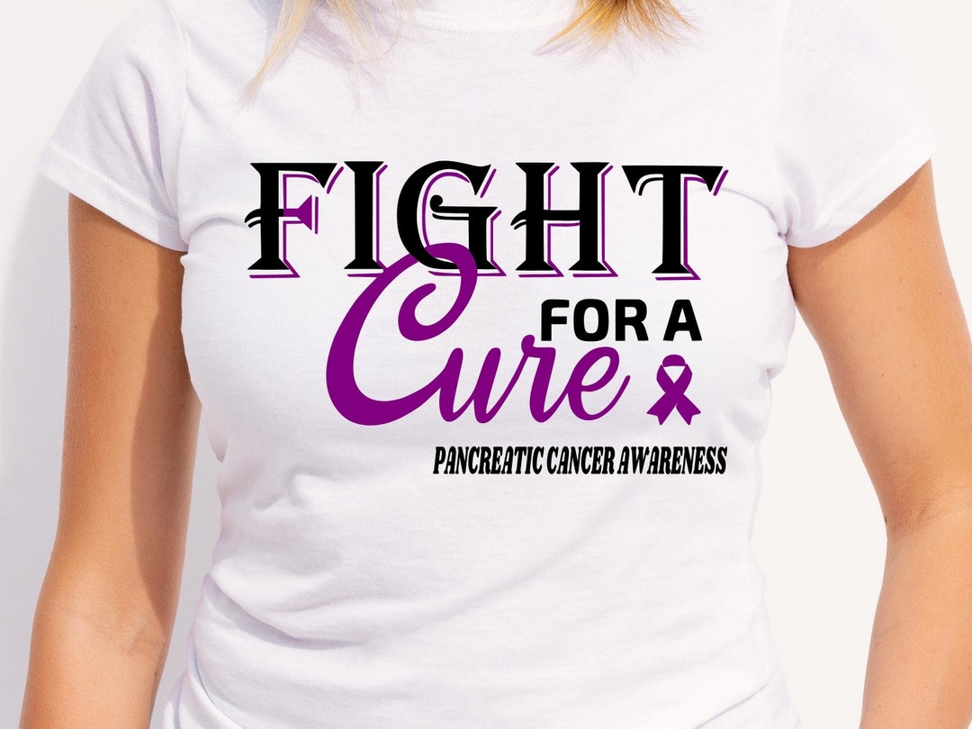 Pancreatic Cancer Awareness Svg Png, Fight for A Cure, Cricut ...