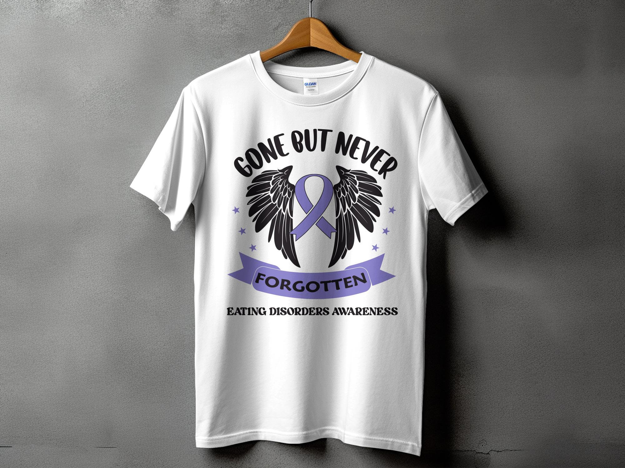 Eating Disorders Awareness Svg Png, Gone but Never Forgotten, Cricut ...