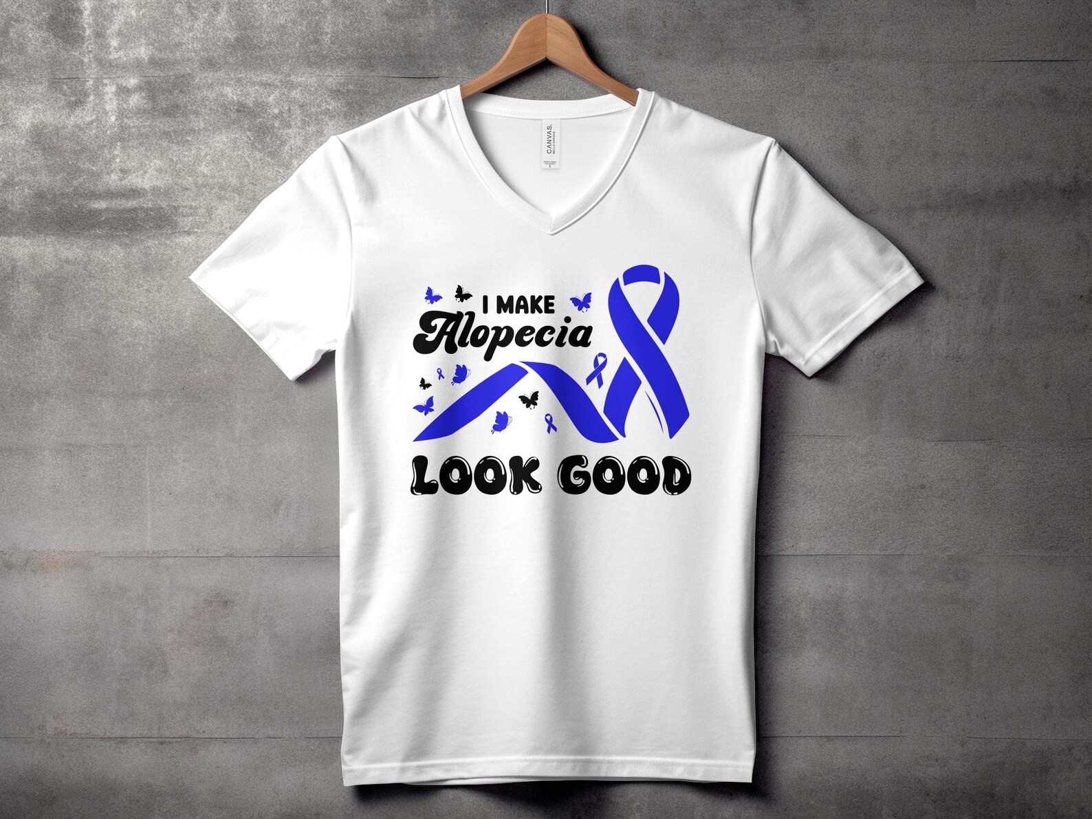 Alopecia Awareness Svg Png, I Make Alopecia Look Good, Cricut ...