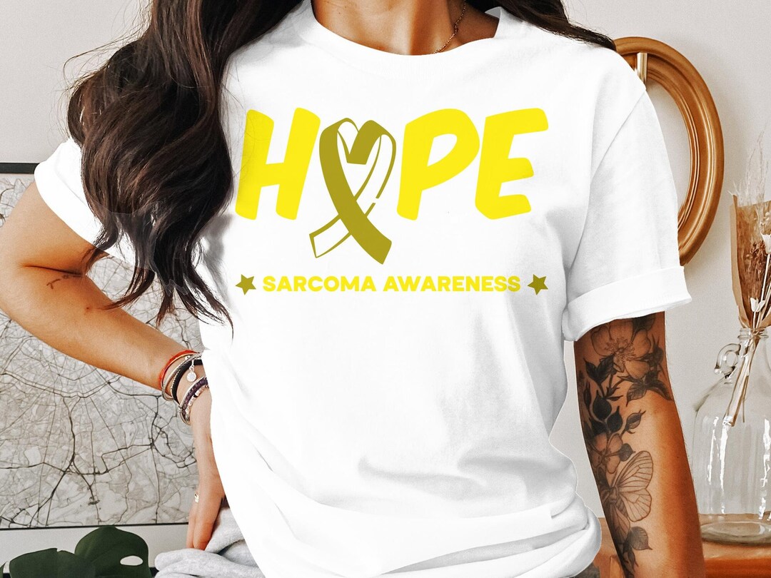 Sarcoma Cancer Awareness Svg Png, Hope for A Cure, Cricut Sublimation ...