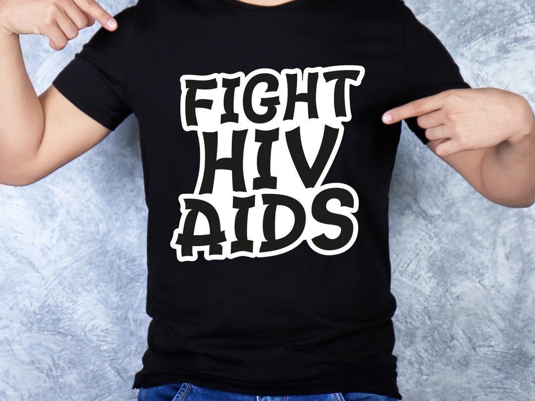 HIV AIDS Awareness Svg Png, Cricut Sublimation Design Svg Png, HIV ...