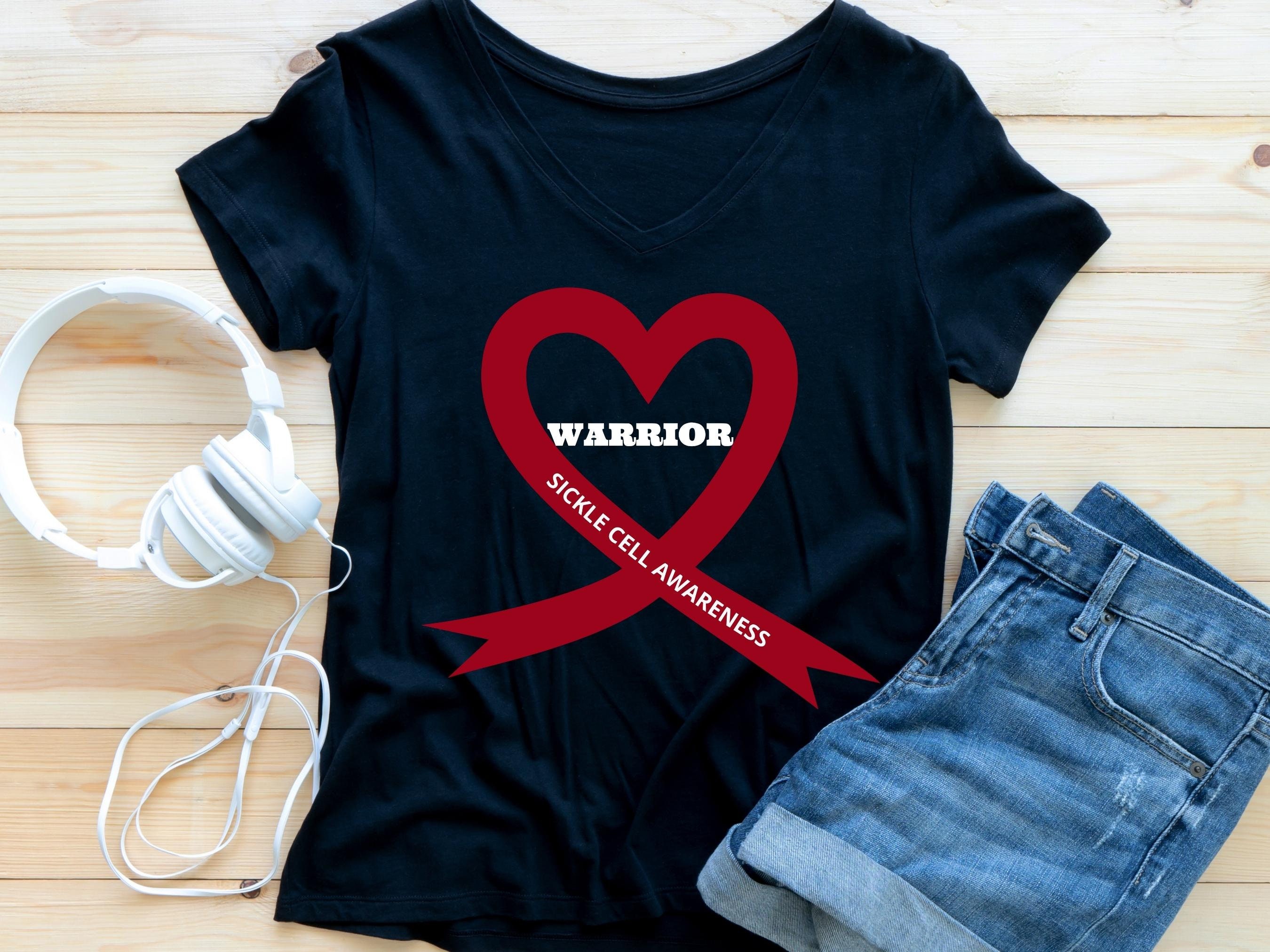 Sickle Cell Awareness Svg Png, Sickle Cell Warrior Ribbon Svg, Sickle ...