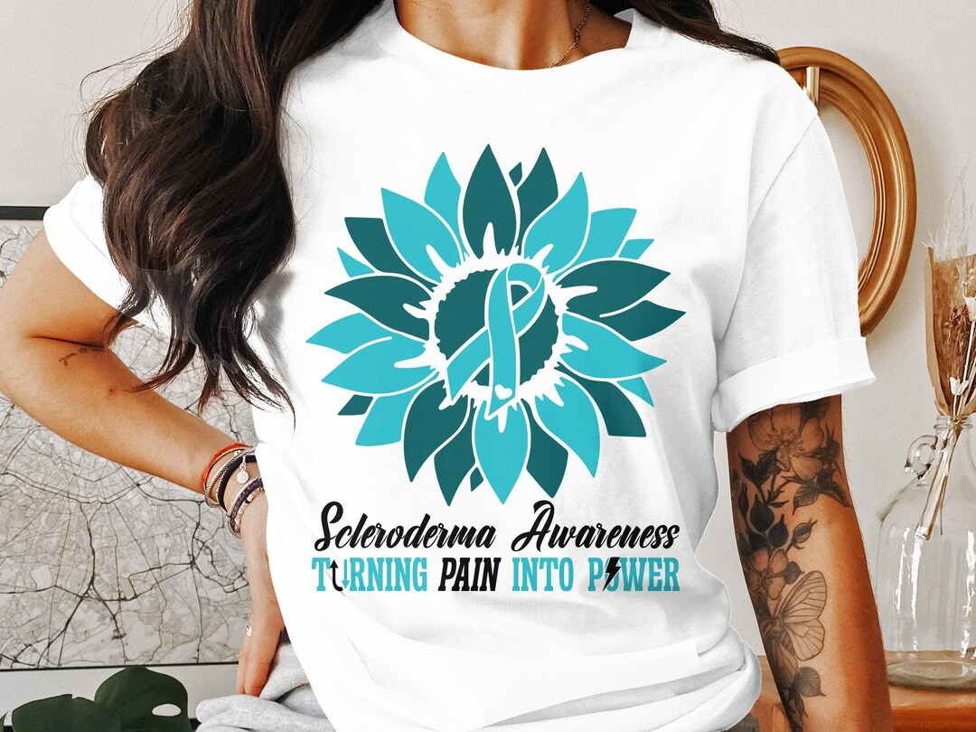Scleroderma Awareness Svg Png, Turning Pain Into Power, Cricut ...