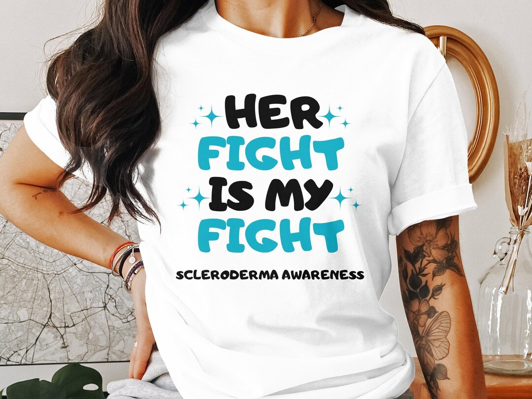Scleroderma Awareness Svg Png, Her Fight is My Fight, Cricut ...