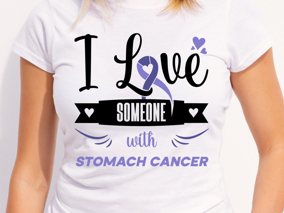 Stomach Cancer Awareness Svg Png, I Love Someone With Stomach Cancer ...