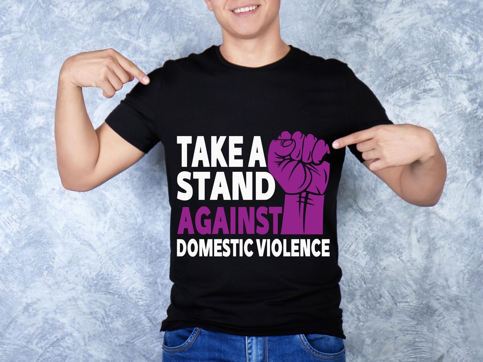 Domestic Violence Awareness Svg Png, Take A Stand Against Domestic ...