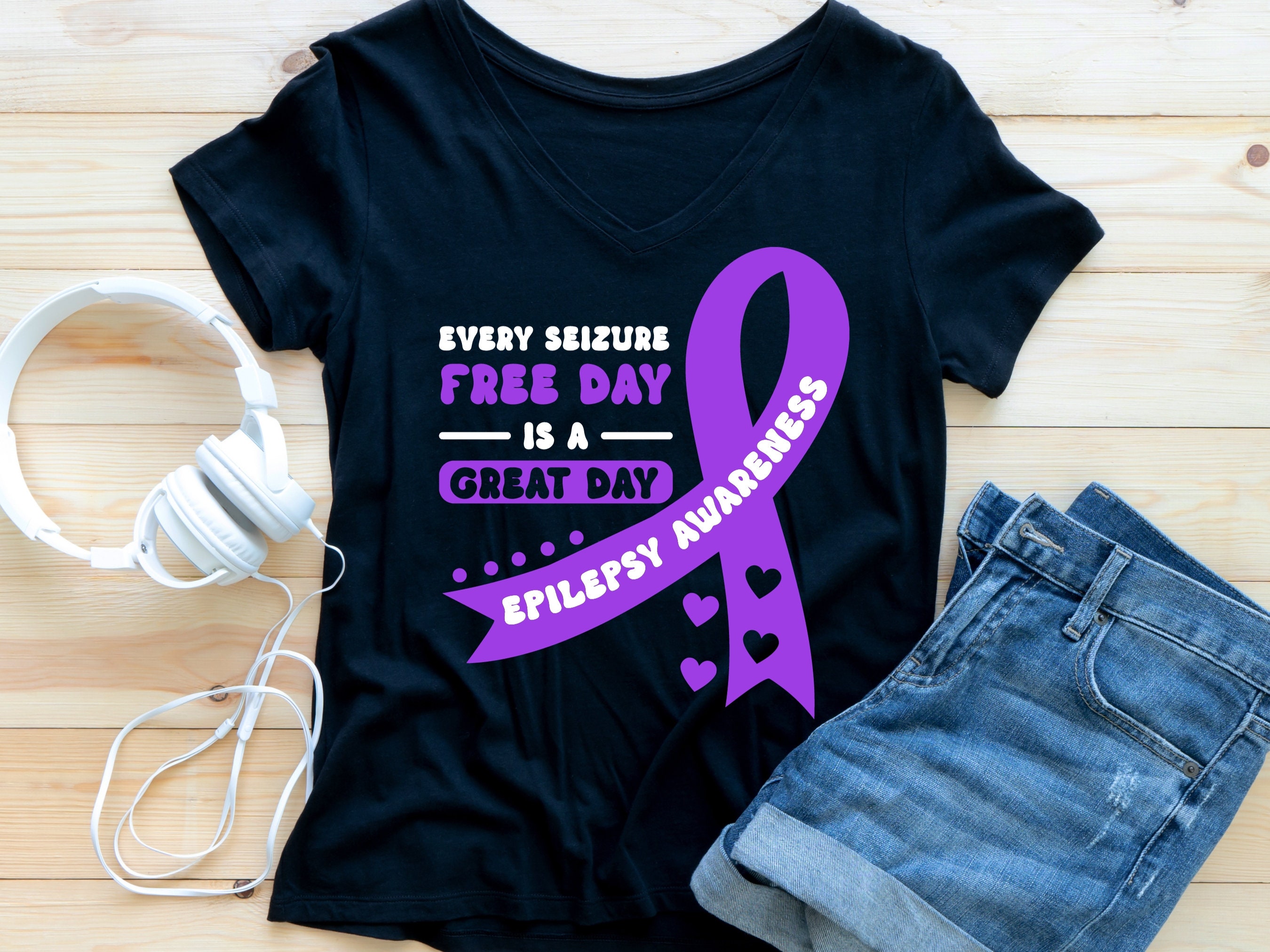 Epilepsy Awareness Svg Png Every Seizure Free Day is A Great - Etsy