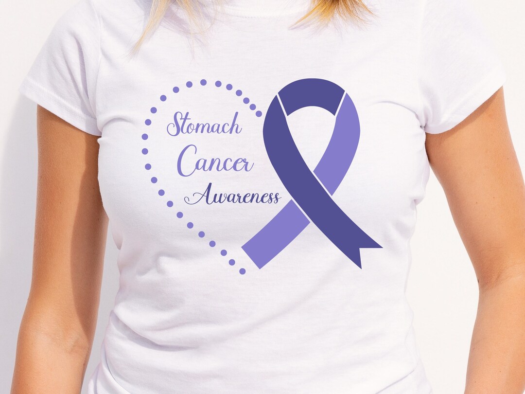 Stomach Cancer Awareness Svg Png Stomach Cancer Ribbon - Etsy