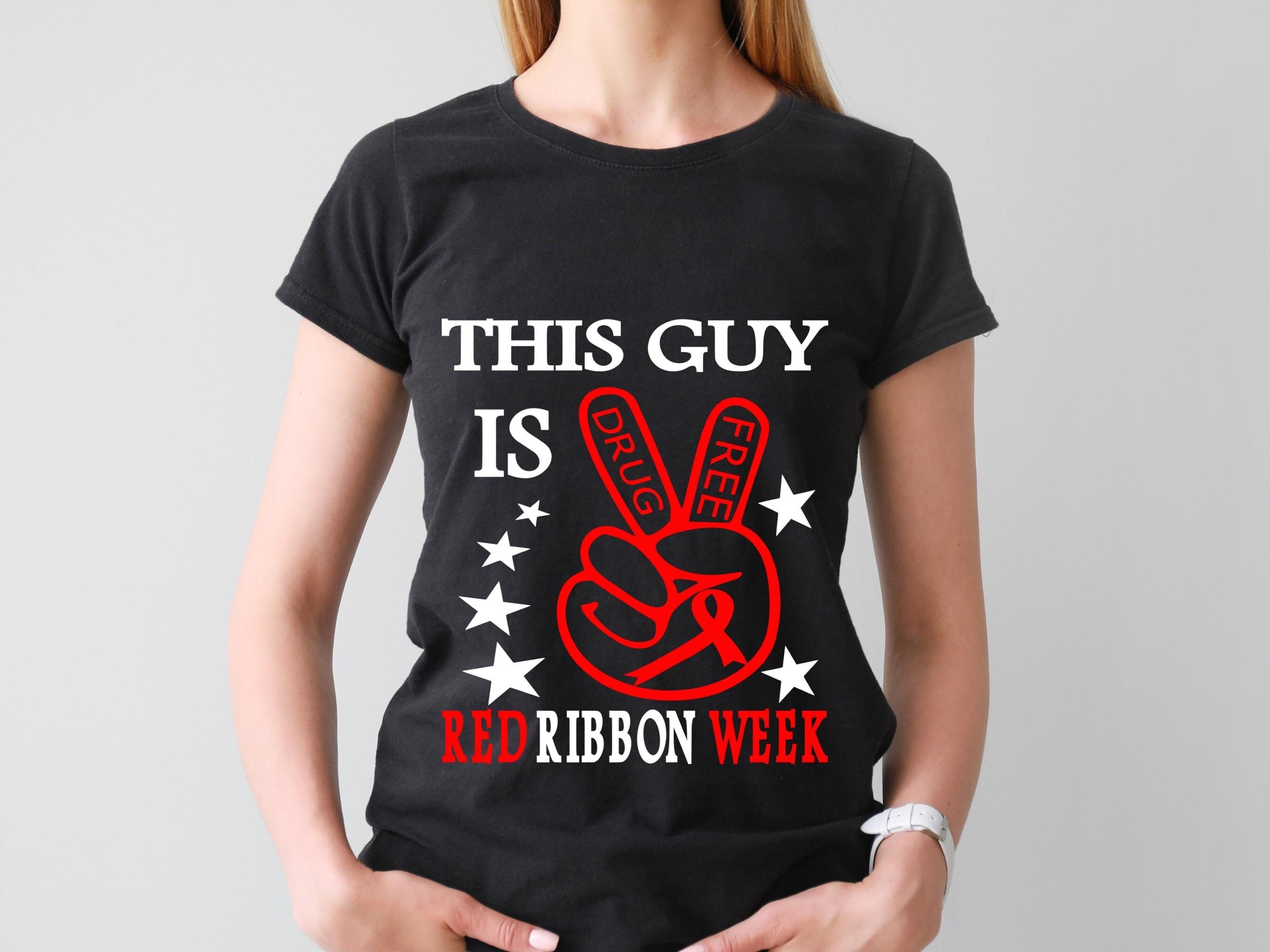 Red Ribbon Week Svg Png Say No to Drugs This Guy is Drug - Etsy