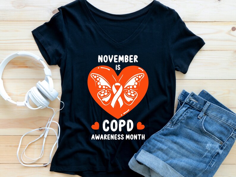 COPD Awareness Svg Png COPD Awareness Month Cricut - Etsy