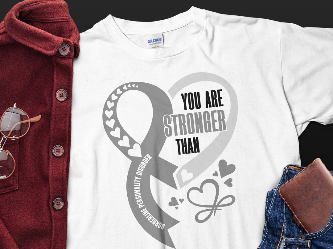 Borderline Personality Disorder Awareness Svg Png, You Are Stronger ...