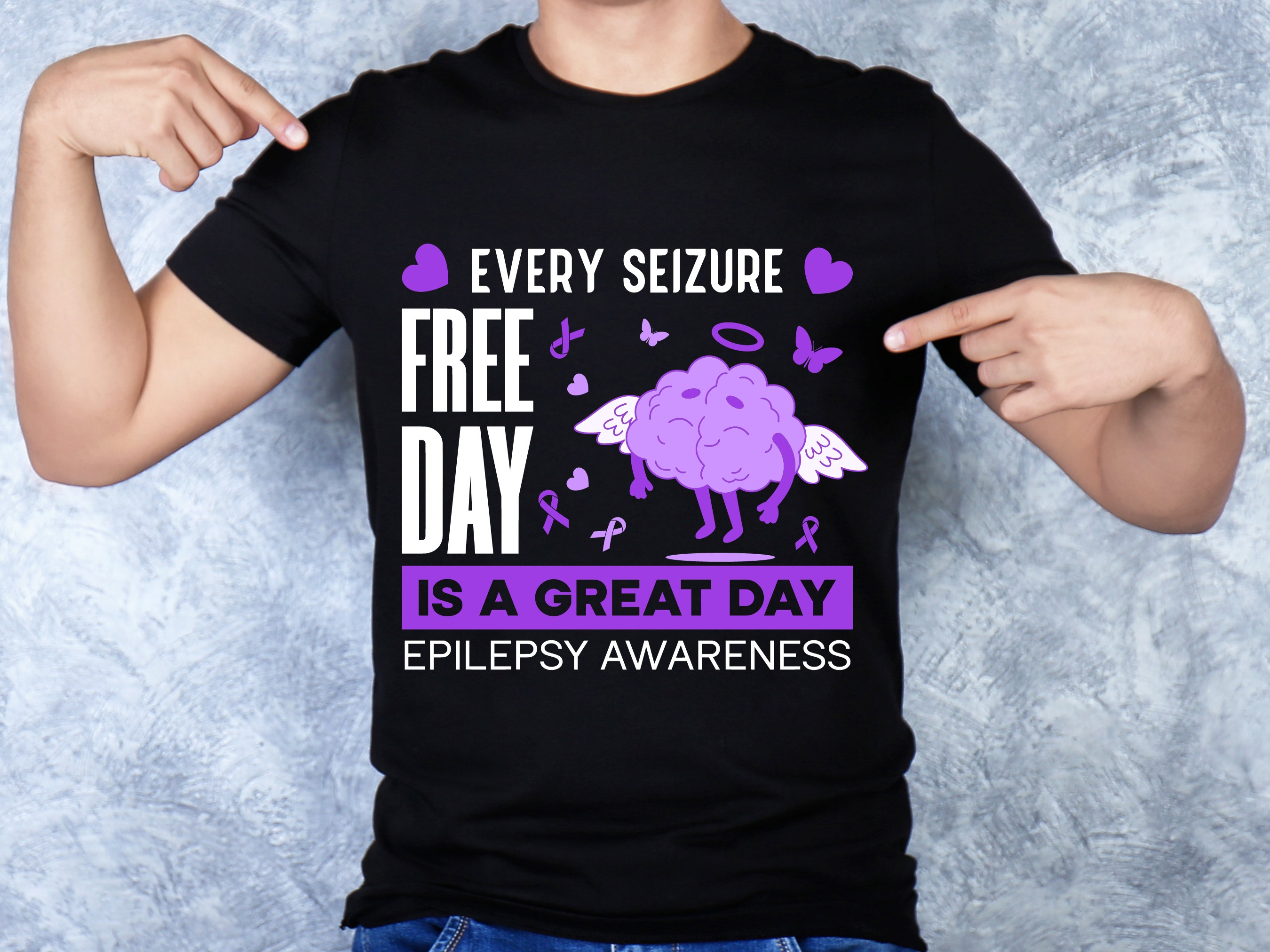 Epilepsy Awareness Svg Png Every Seizure Free Day is A Great - Etsy