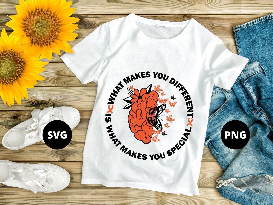 ADHD Awareness Svg Png, What Makes You Different Svg Png, ADHD Warrior ...