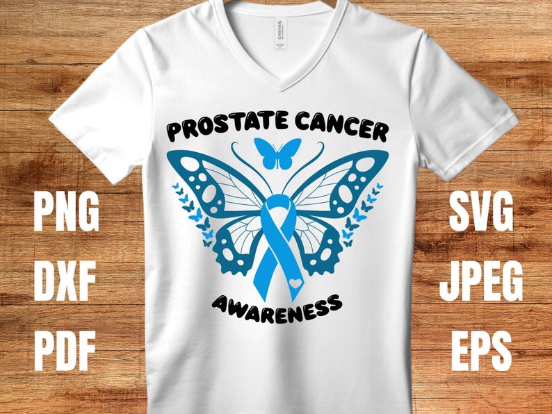 Prostate Cancer Awareness Svg Png, Prostate Cancer Butterfly, Cricut ...