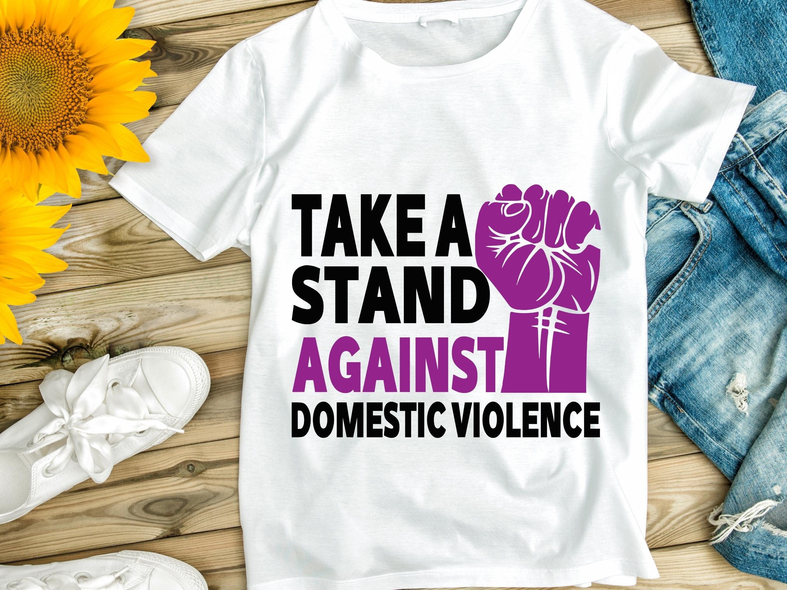 Domestic Violence Awareness Svg Png, Take A Stand Against Domestic ...